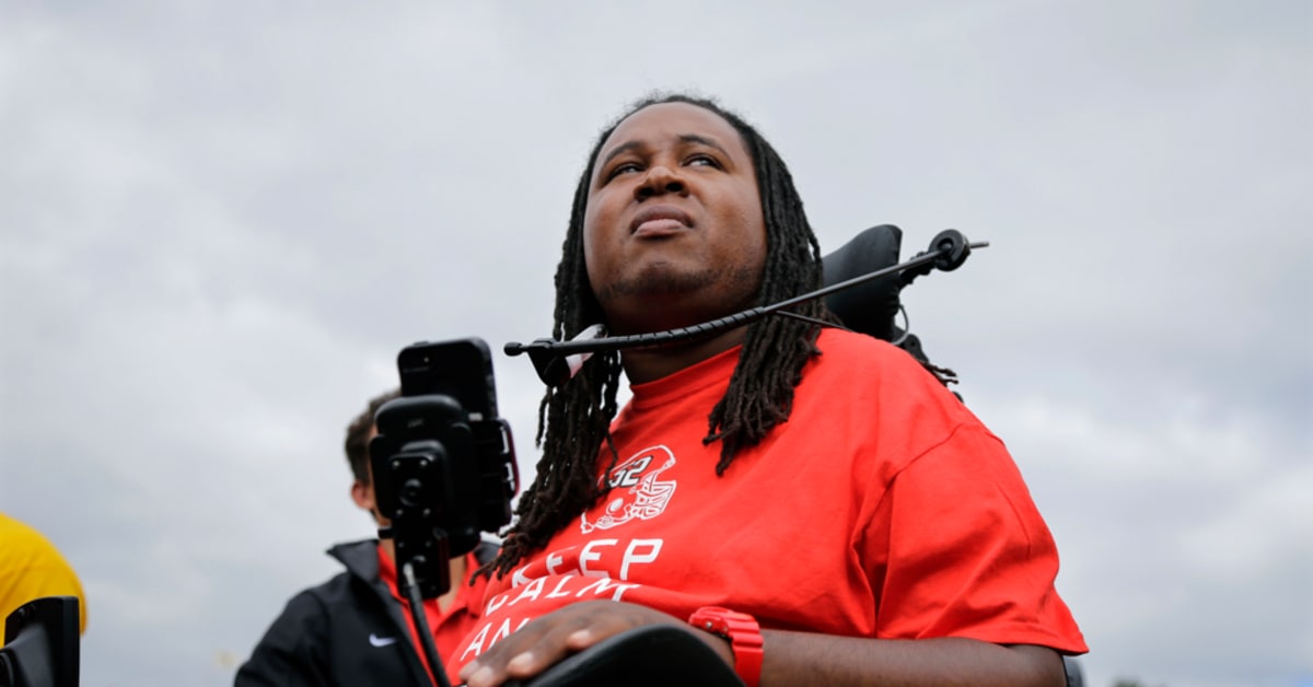 Eric LeGrand: Former Rutgers star returns home after 16 days in ...