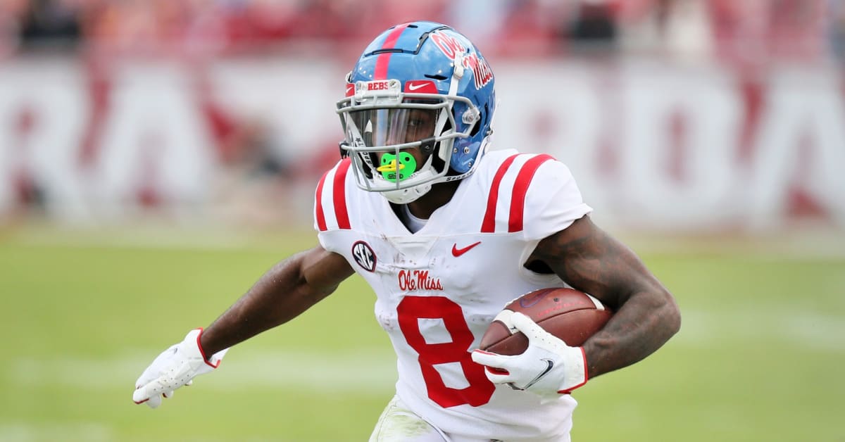 Former Ole Miss Rebels WR Elijah Moore Picked As Potential Breakout ...