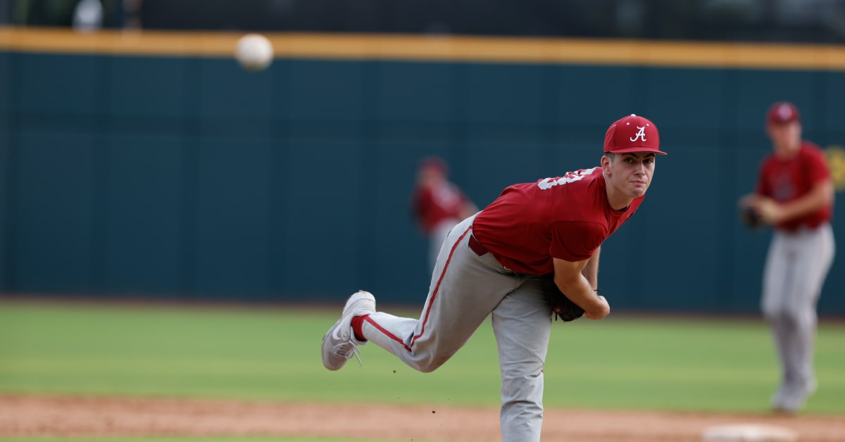 Luke Holman Leads Alabama Baseball in Shutout win at South Alabama ...