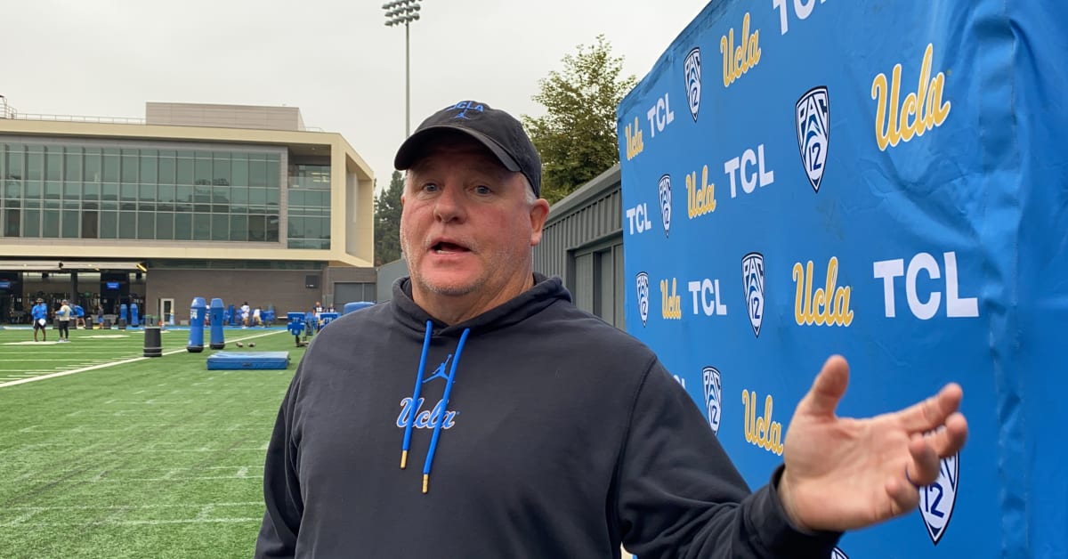 WATCH: Chip Kelly Details UCLA's Offensive Line Rotation, Jedd Fisch ...