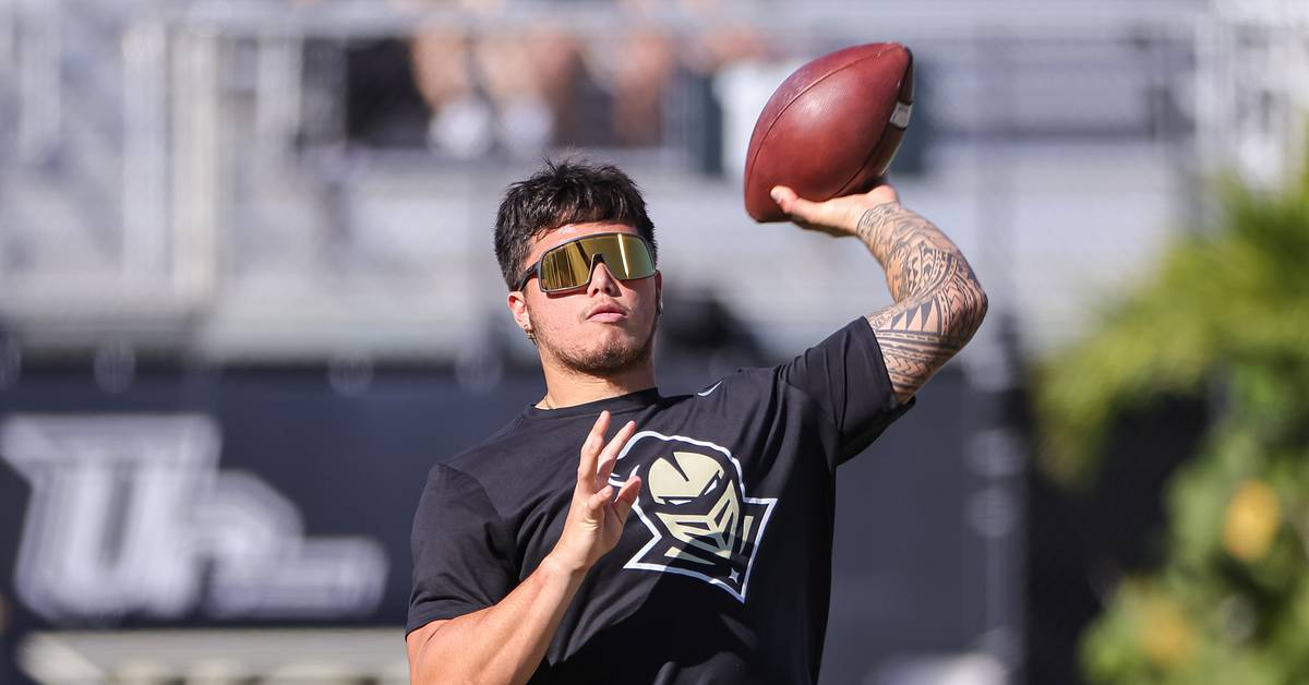 Dillon Gabriel transfer: UCLA adds former UCF quarterback - Sports ...