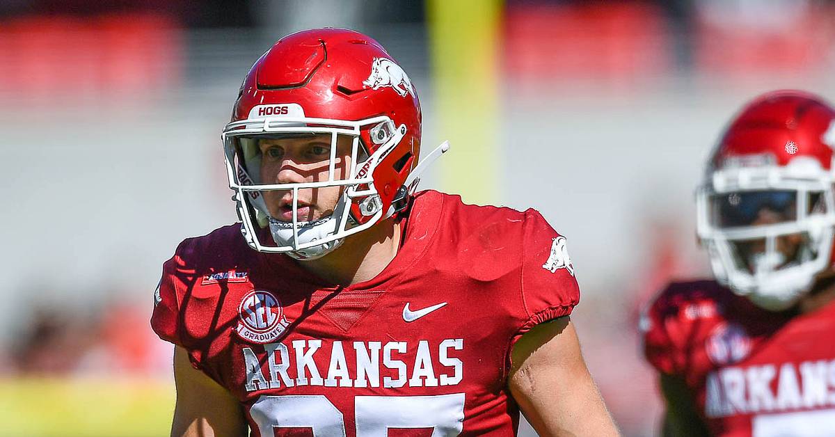 WATCH: Hogs' Linebacker Hayden Henry on Outback Bowl - Sports ...