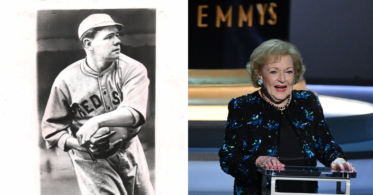 Betty White: Stat about Babe Ruth, ‘The Golden Girls’ star goes viral ...