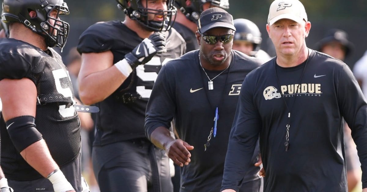It's Official: Purdue's JaMarcus Shephard Hired as Husky Receivers ...