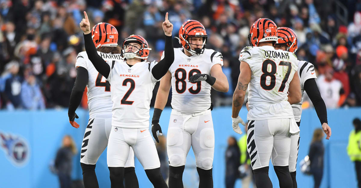 Bengals beat Titans after walk-off field goal for first playoff win on ...