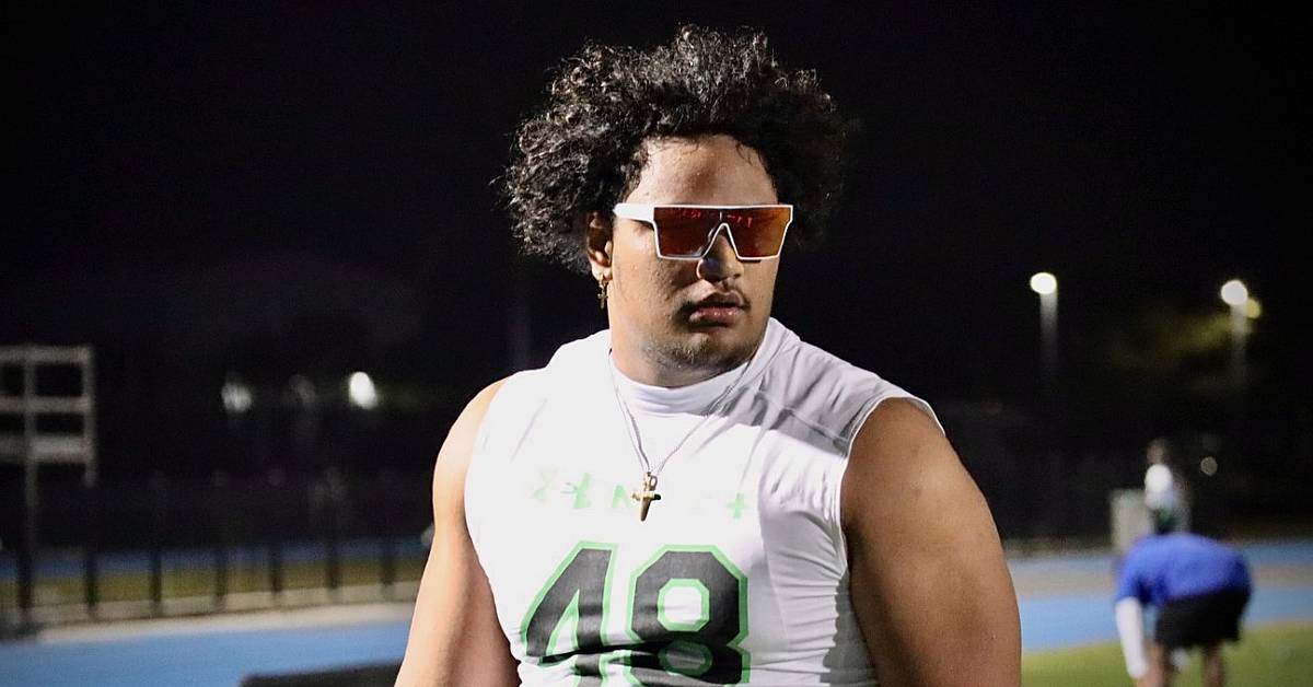 Elite OL Francis Mauigoa Places Florida Gators in Top 6 - Sports ...