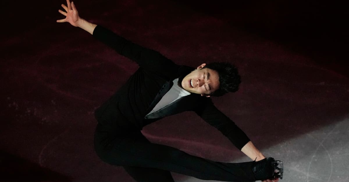 Nathan Chen lands a backflip in his figure skating gala performance ...