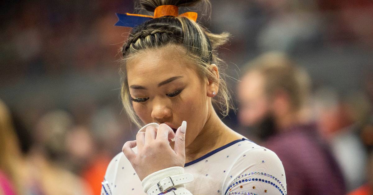 Suni Lee earns her first perfect collegiate score on beam (video ...