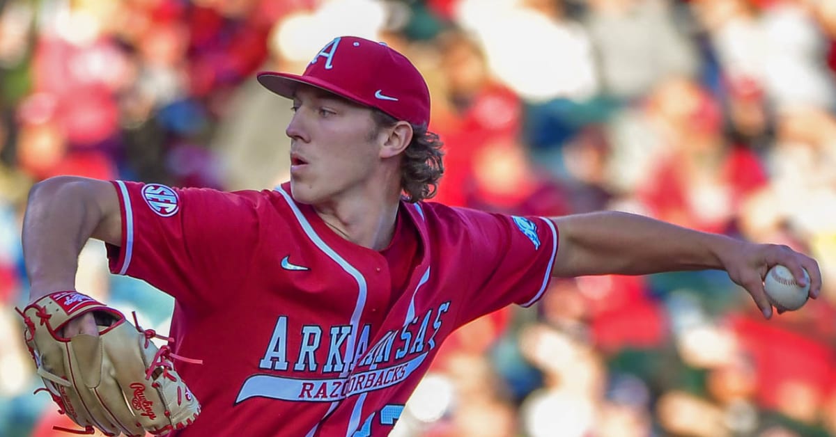 Freshman Hagen Smith's Strong Outing Lifts Hogs to 9-3 Win - Sports ...