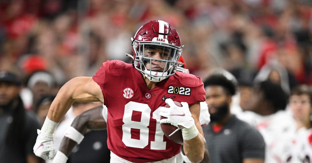 Alabama Tight End Cameron Latu Goes in Third Round of NFL Draft to San ...