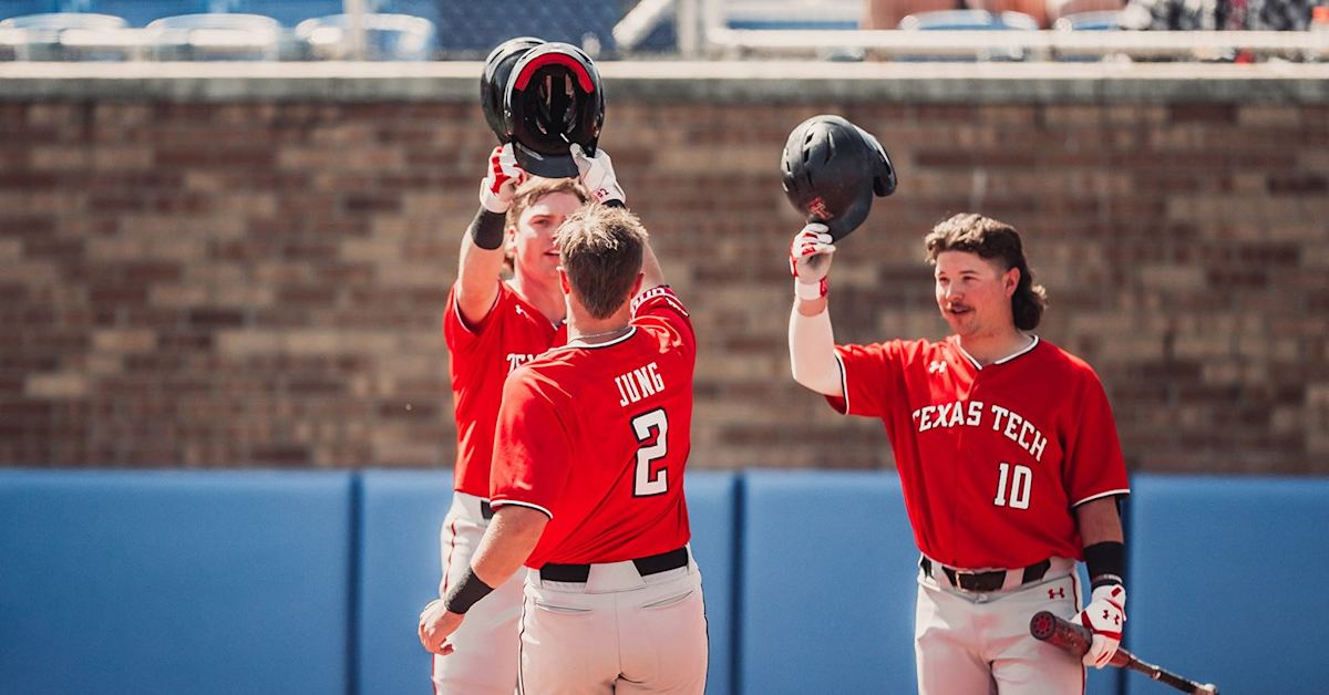 Big 12 Baseball Power Rankings Texas Tech Is Still On Top In Weekly