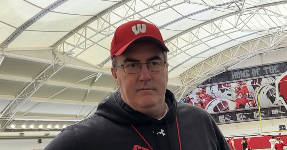 Wisconsin spring football: head coach Paul Chryst discusses spring ...