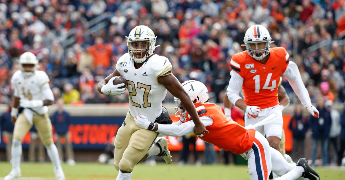 Jordan Mason NFL Draft Profile - Sports Illustrated Georgia Tech Yellow ...