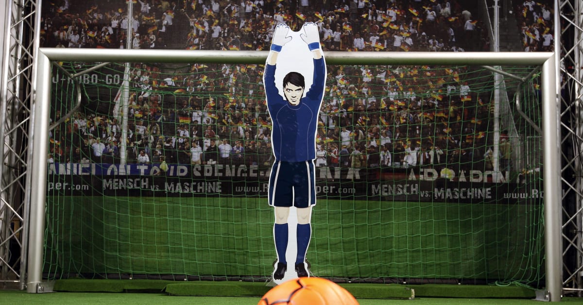 Watch robot goalkeeper save Lionel Messi penalty - Futbol on FanNation