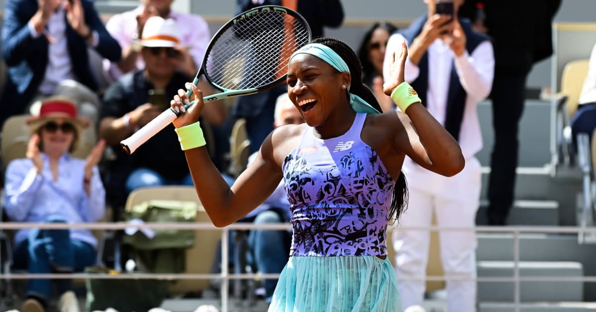 Coco Gauff Wins at French Open, Advances to First Career Grand Slam ...