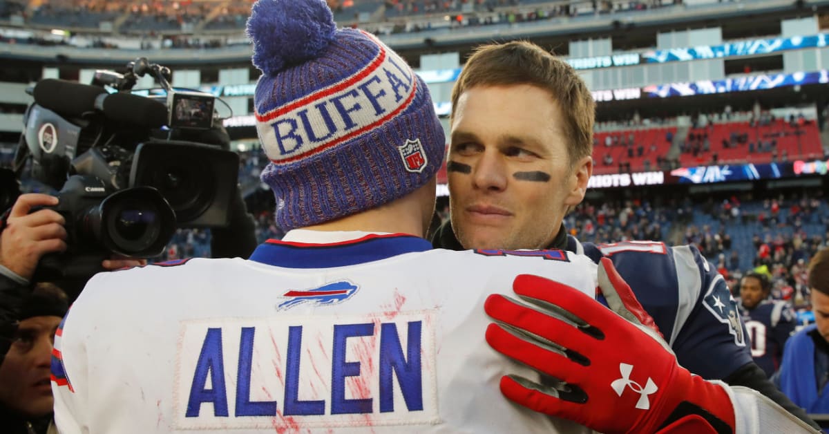 Josh Allen Trolls Tom Brady With Special Golf Ball for ‘The Match ...