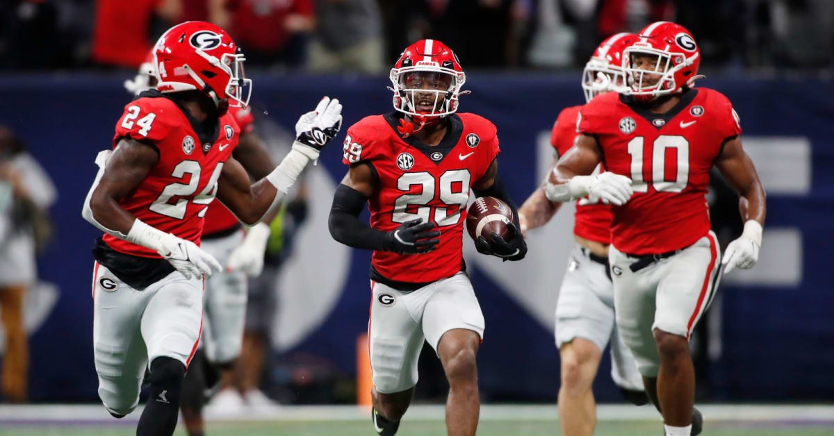 Georgia OC Has Iconic Reaction to Bulldogs’ Wild First Touchdown ...