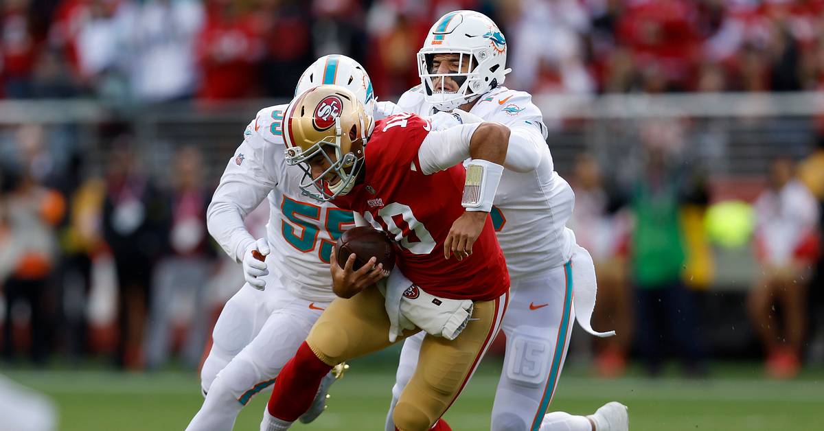 Jimmy Garoppolo Ruled Out After Injury vs. Dolphins - Sports Illustrated