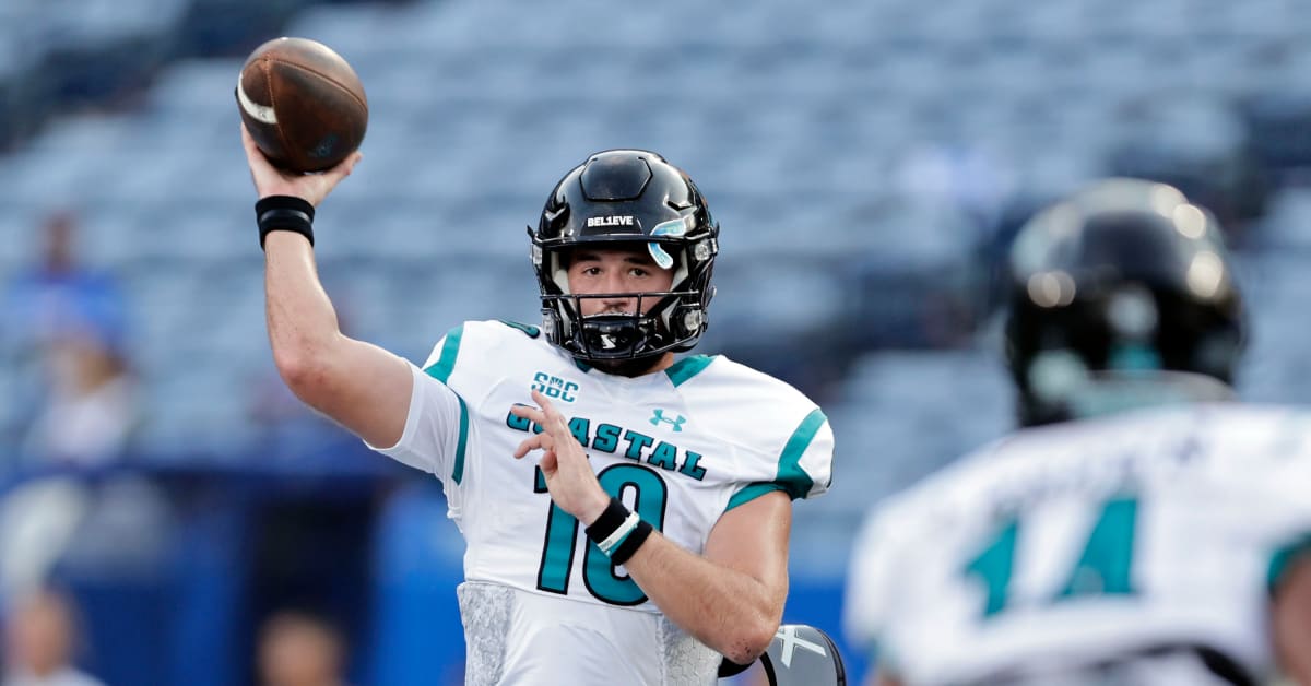 Coastal Carolina QB Grayson McCall Has Entered the Transfer Portal ...