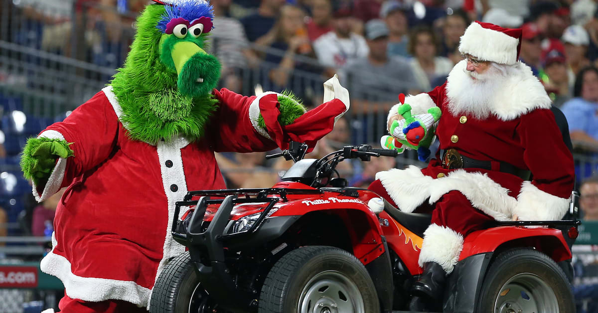 Photos: Sports team mascots dressed in Santa costumes - Sports Illustrated