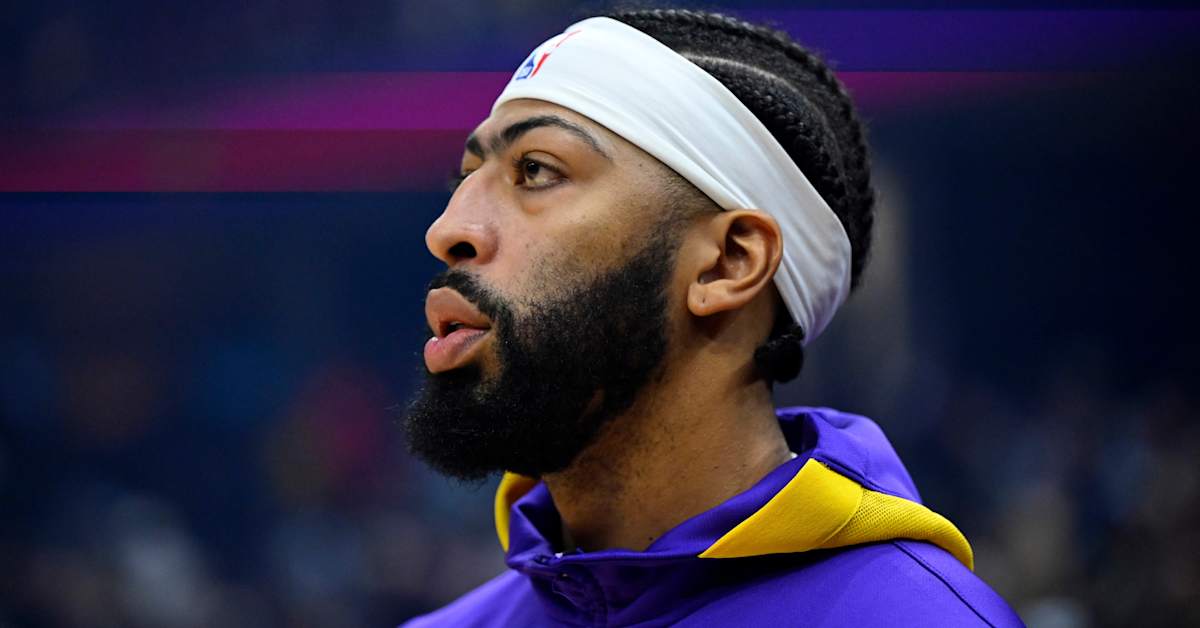 Lakers Announce Anthony Davis Has ‘Stress Injury’ in Right Foot ...