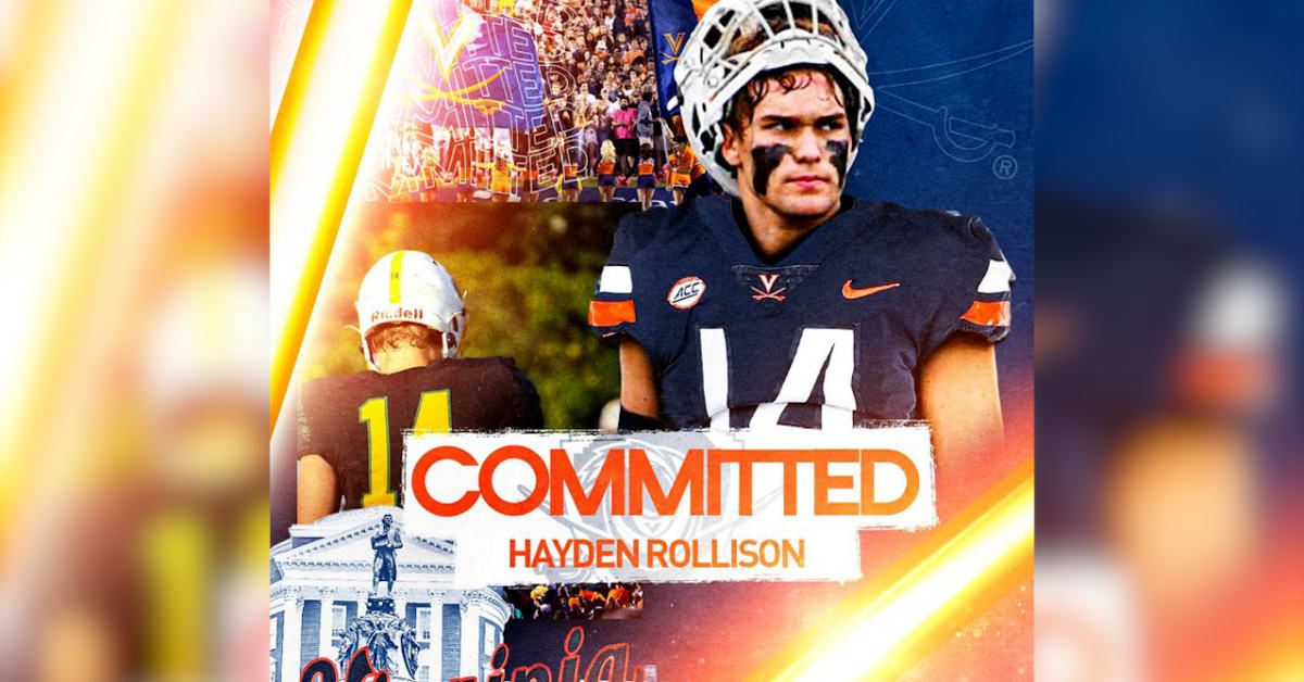 In-State Linebacker Hayden Rollison Commits to Virginia Football ...