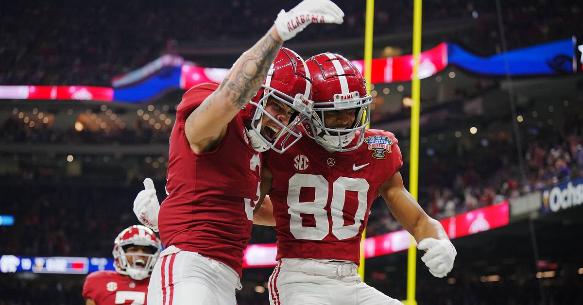 2023 Alabama Crimson Tide Position Preview: Wide Receiver - Sports ...