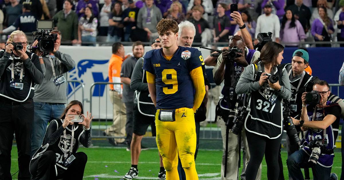 Watch: Michigan QB JJ McCarthy Answered One Question Before Leaving ...