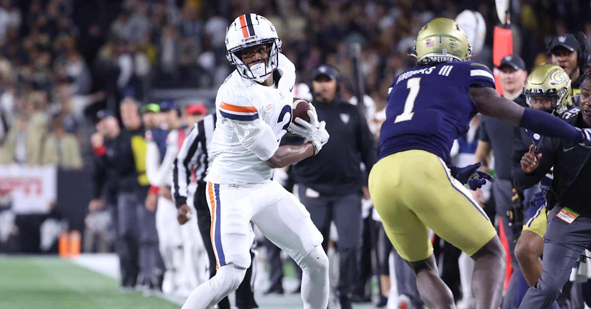 Virginia WR Dontayvion Wicks to Participate in NFL Scouting Combine ...