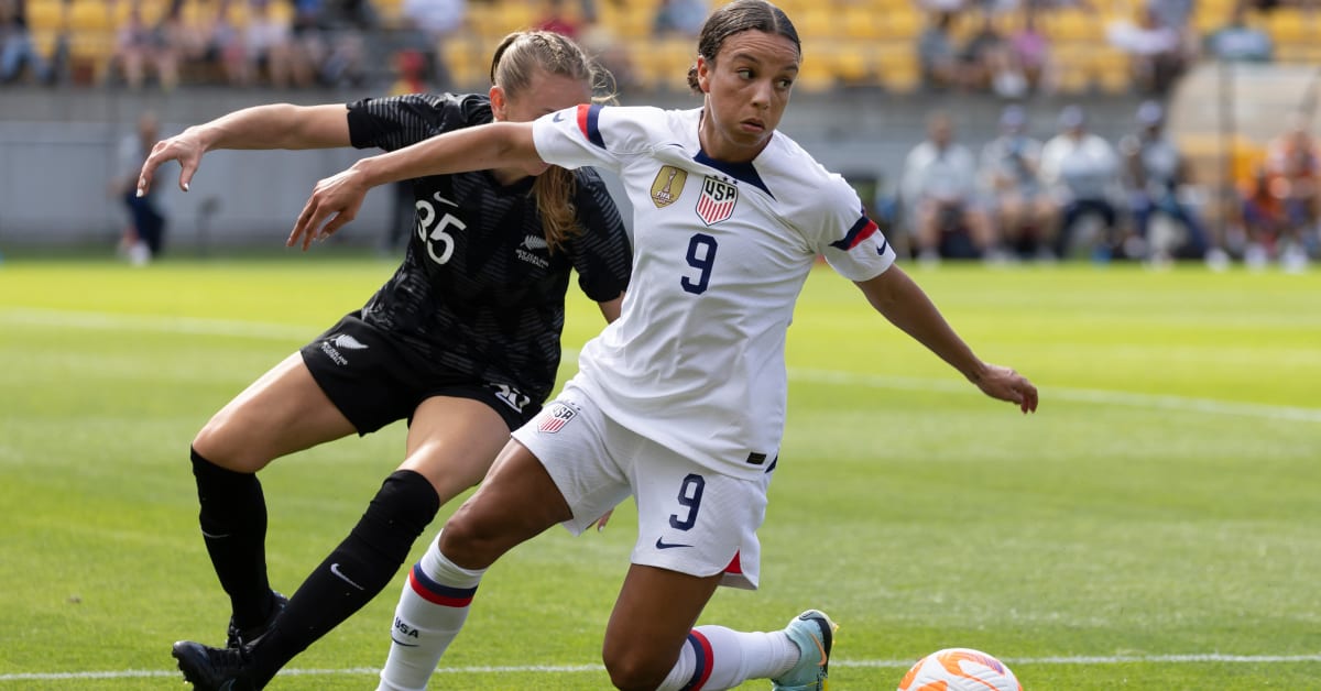 USWNT-New Zealand: Mallory Swanson’s two goals lift U.S. to win ...