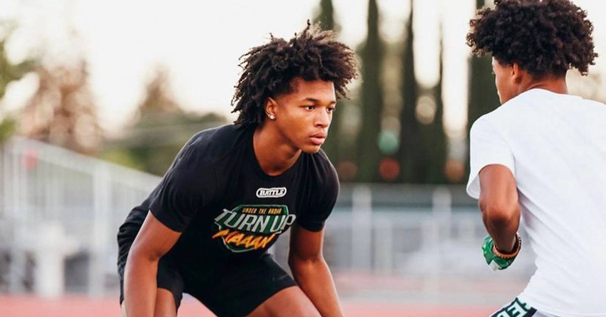 Class of 2023 WR Kanye Clark Commits to UCLA Football as PWO - Sports ...
