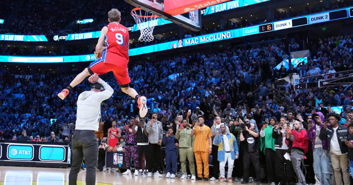 Mac McClung Unleashes Three Perfect-Score Slams to Win Dunk Contest ...