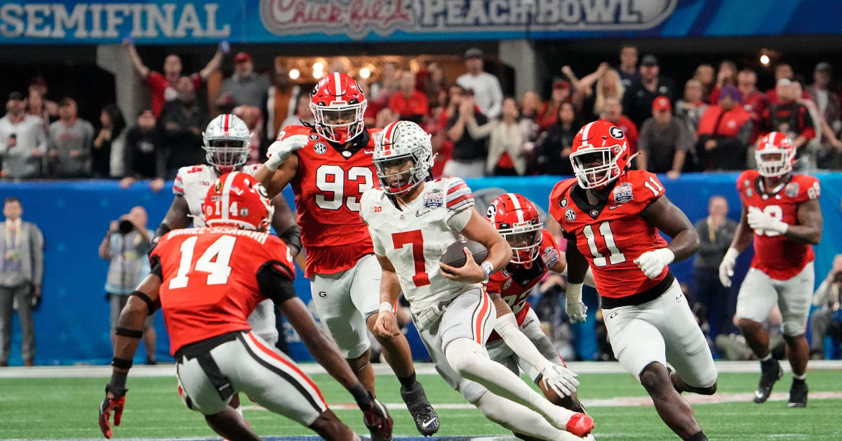 C.J. Stroud comes to Justin Fields' defense at NFL combine - Sports ...