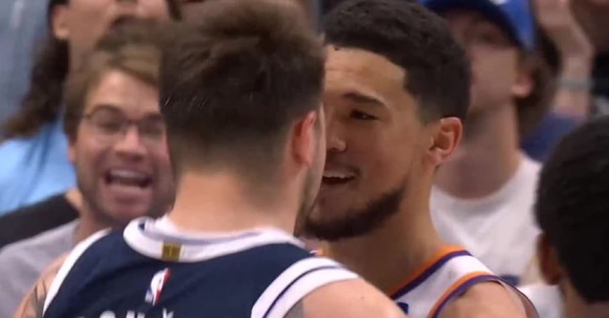 'Shut the F*** Up!' Luka Doncic vs. Devin Booker; Benches Clear in Dallas Mavs Loss to Suns ...