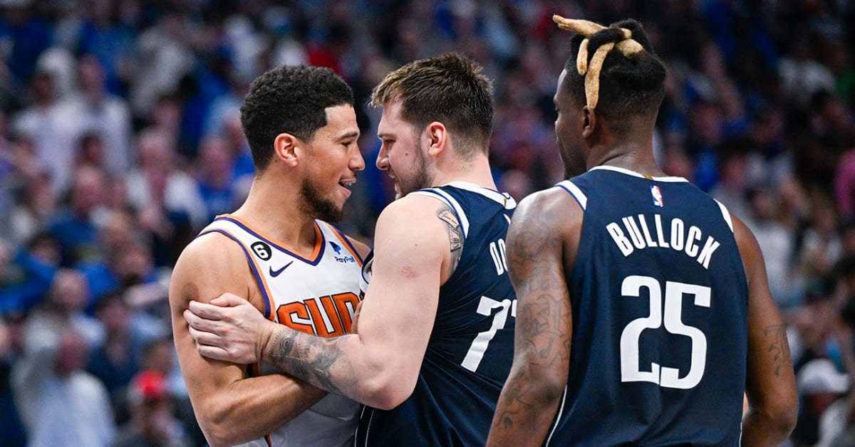 Luka Doncic, Devin Booker Discuss Heated Exchange in Suns-Mavericks - Sports Illustrated