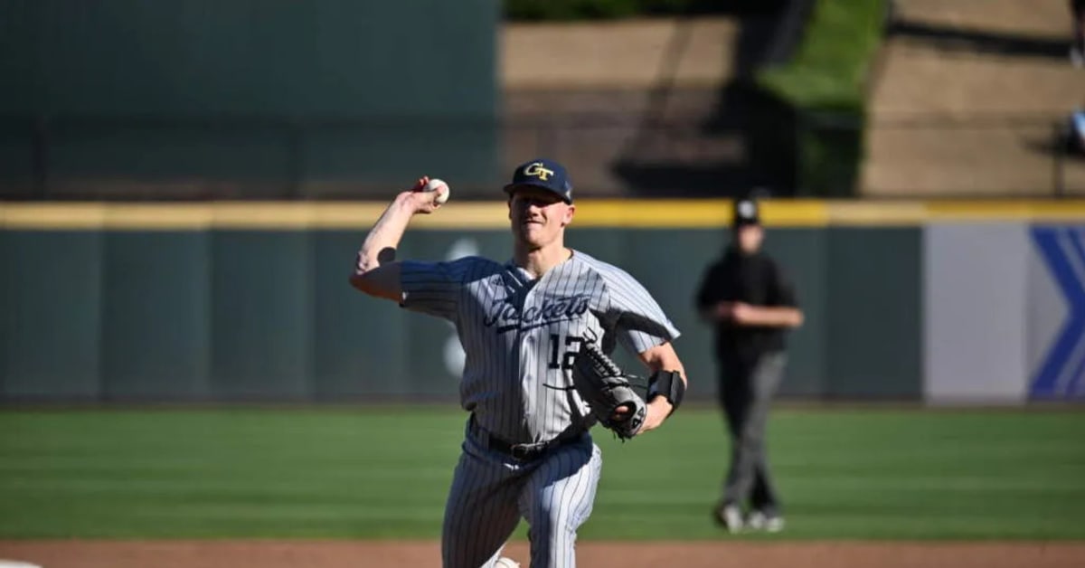 Georgia Tech's Jackson Finley picked by the Oakland A's in 2023 MLB ...