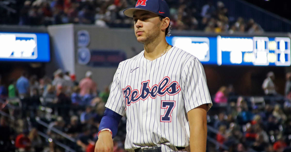Ole Miss Rebels Jacob Gonzalez Listed As Consensus Top 10 Prospect For ...