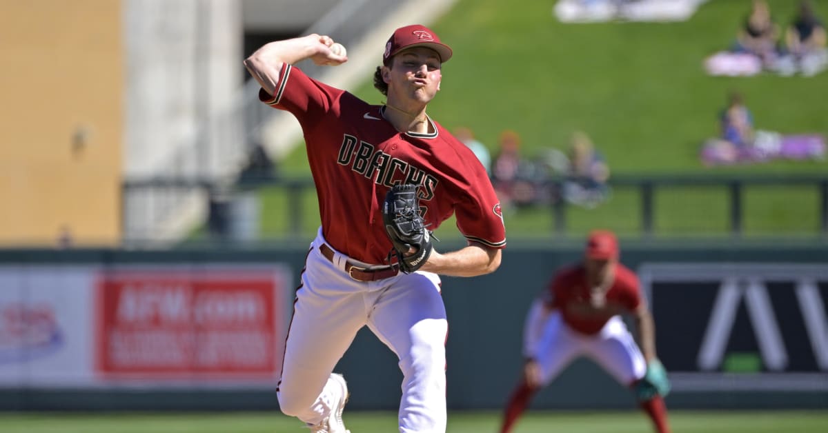 Brandon Pfaadt Recovers From First Inning Wildness - Sports Illustrated ...