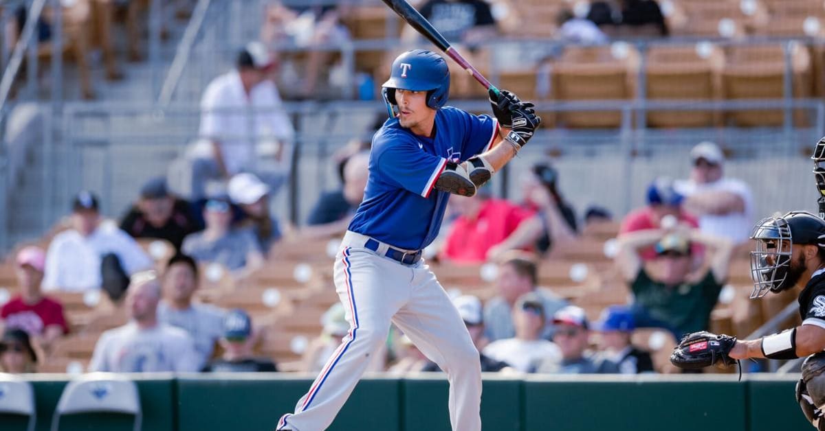 Texas Rangers Top Prospect Evan Carter Continues Wrist Injury Rehab ...