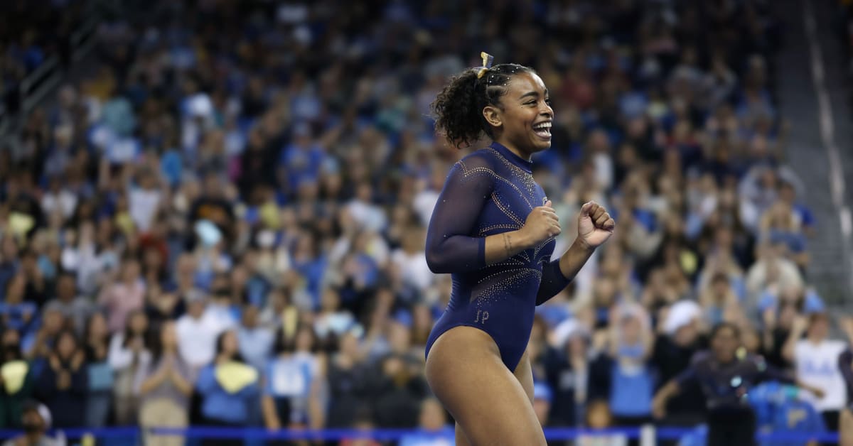 Jordan Chiles Carries UCLA Gymnastics to Another Win Over Iowa State ...