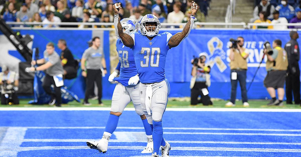 Saints, Ex-Lions RB Jamaal Williams Agree to Three-Year Contract, per ...