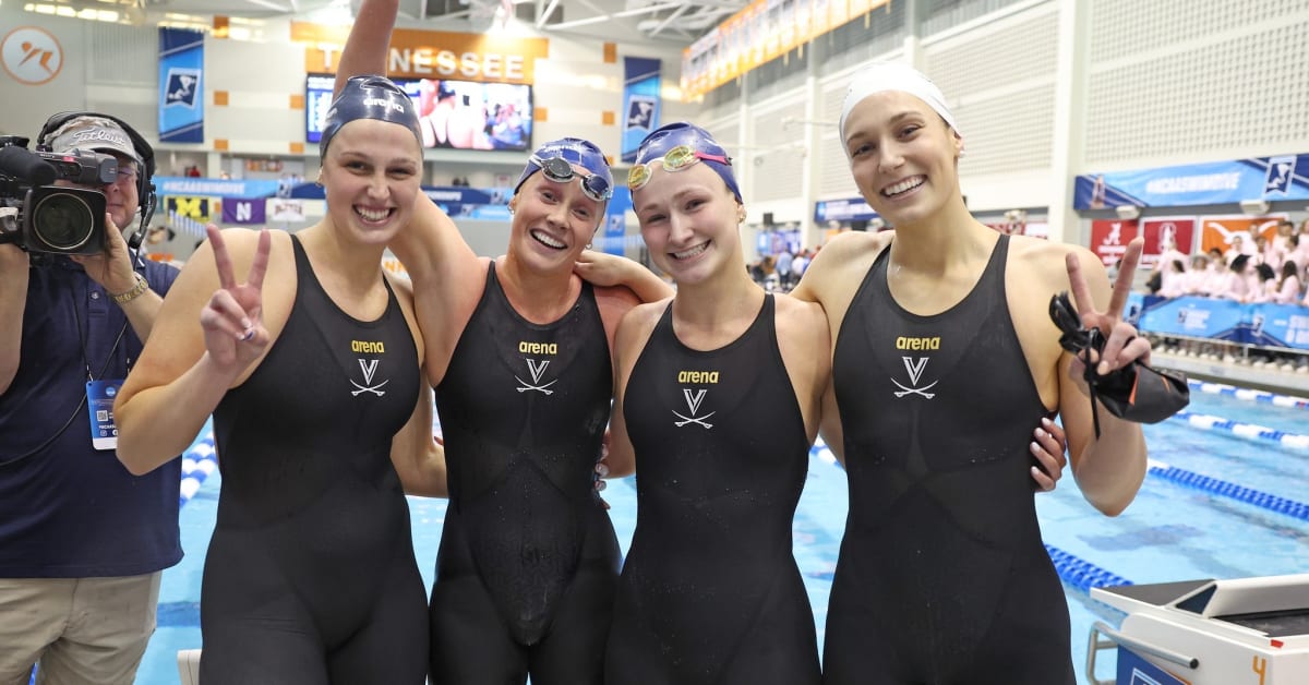 Virginia Wins Both Relays on Opening Night of NCAA Swim & Dive ...