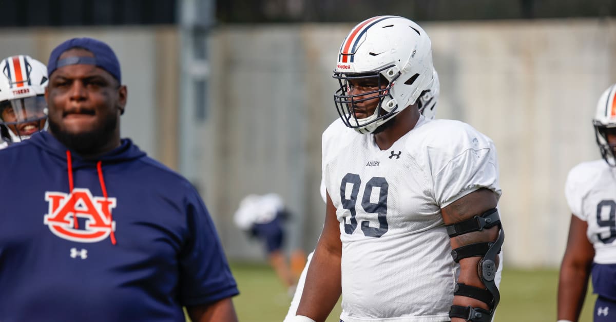 WATCH: Auburn DT Jayson Jones looks ready for the season - Sports ...