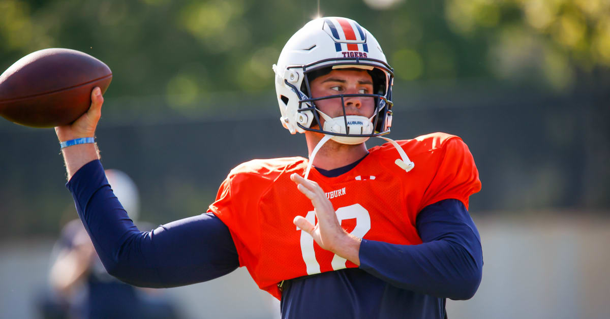 Holden Geriner "taking big strides" in practice since Auburn's Pro Day ...