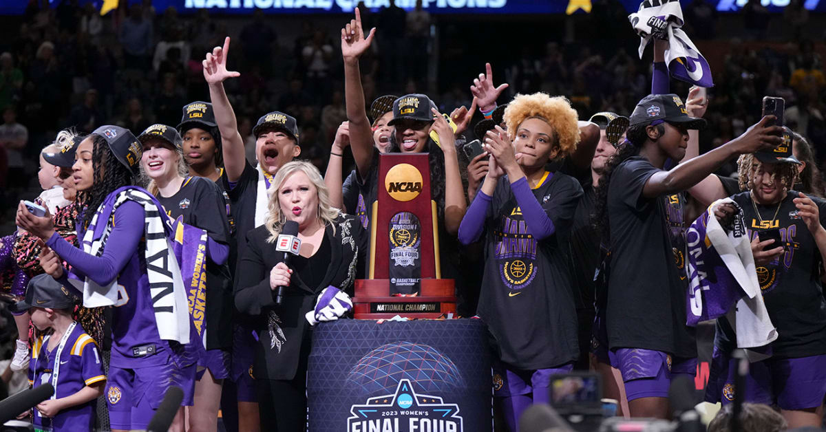 LSU Tops Iowa to Win First Women’s Basketball Title in Program History ...