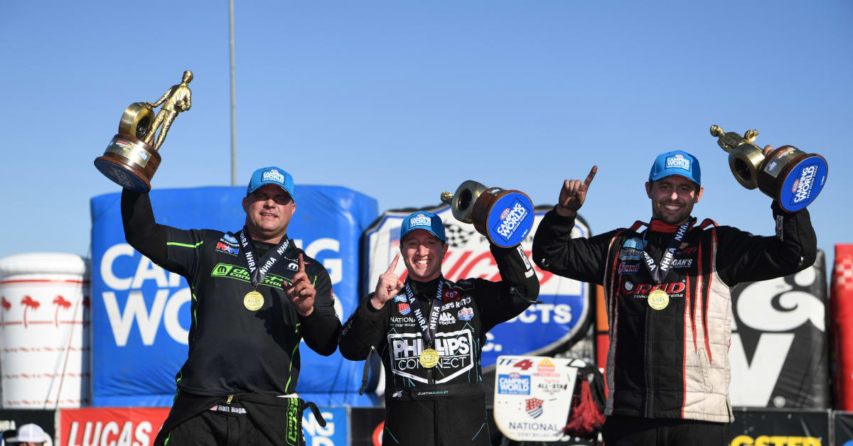 UPDATED WITH WINNING VIDEOS: NHRA: Ashley, Hagan, Glenn earn ...