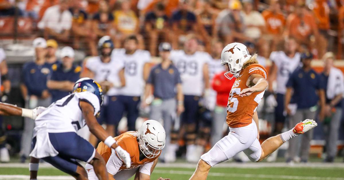 Kicker Competition Good for Texas Longhorns Says Steve Sarkisian ...