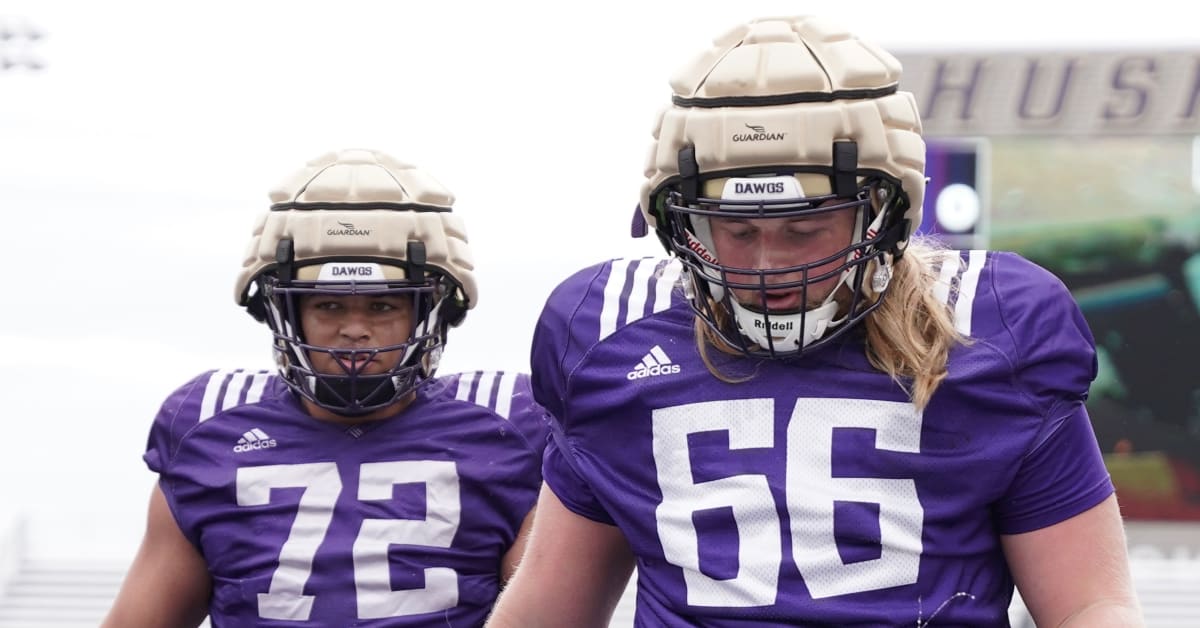 Landen Hatchett Plays His Way Into Washington's OL Rotation - Sports ...