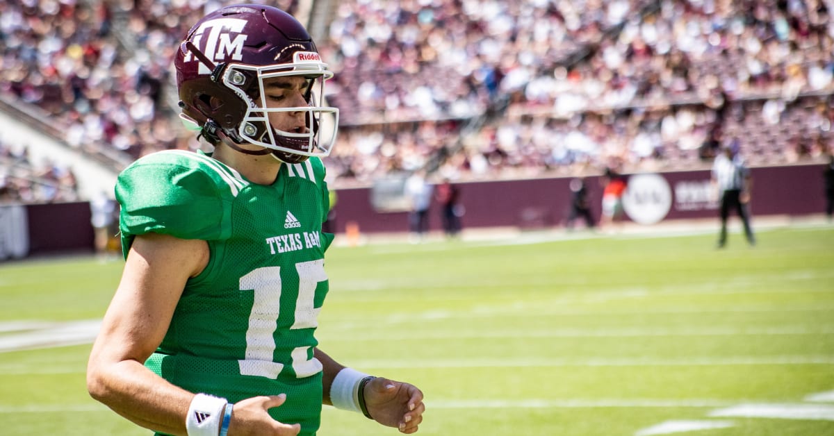 Texas A&M Aggies Quarterback Conner Weigman 'Comfortable' in Bobby ...