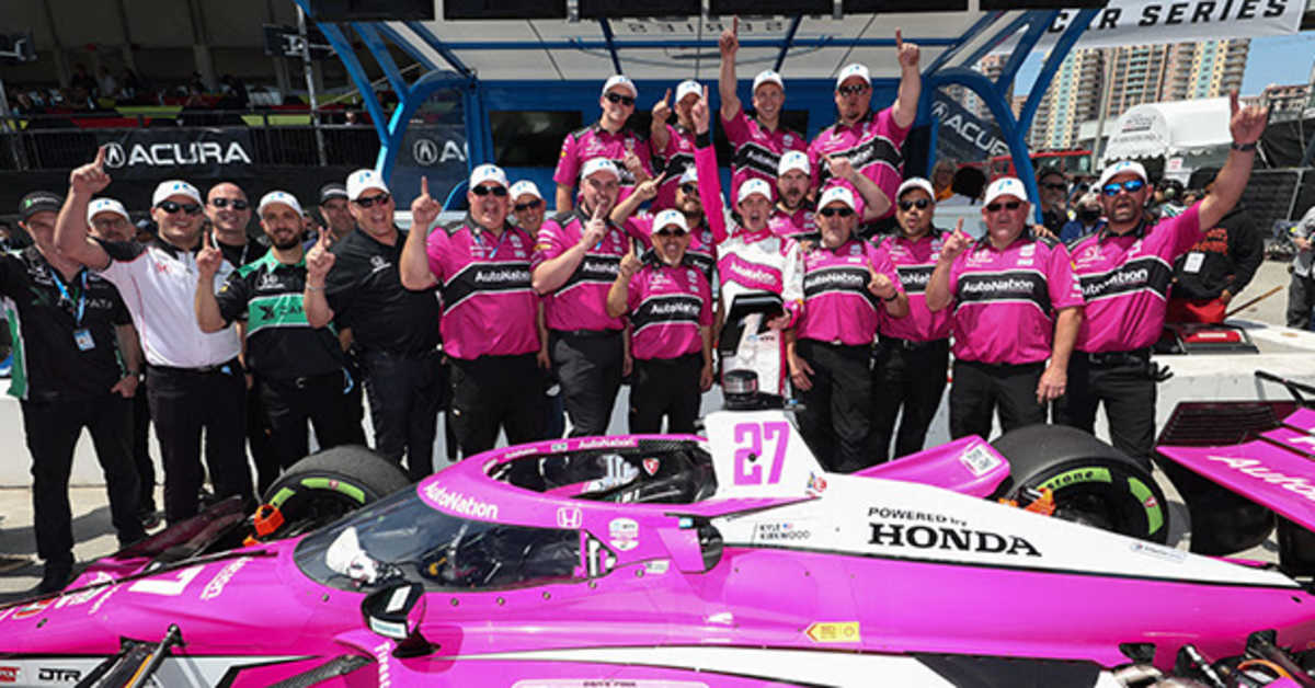 IndyCar: Kyle Kirkwood Proves Point with First Career NTT P1 Award at ...